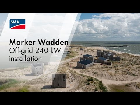 240 kWh installation Marker Wadden