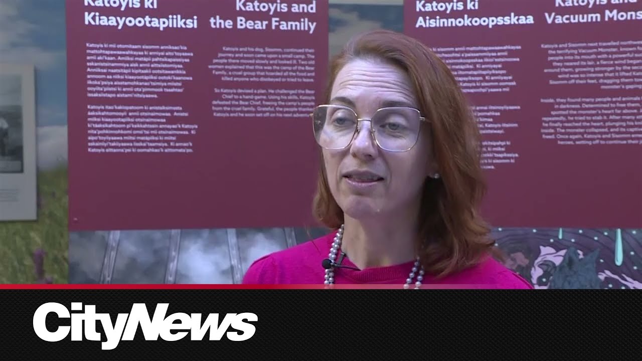 New Blackfoot Cultural exhibit opens at The Confluence in Calgary