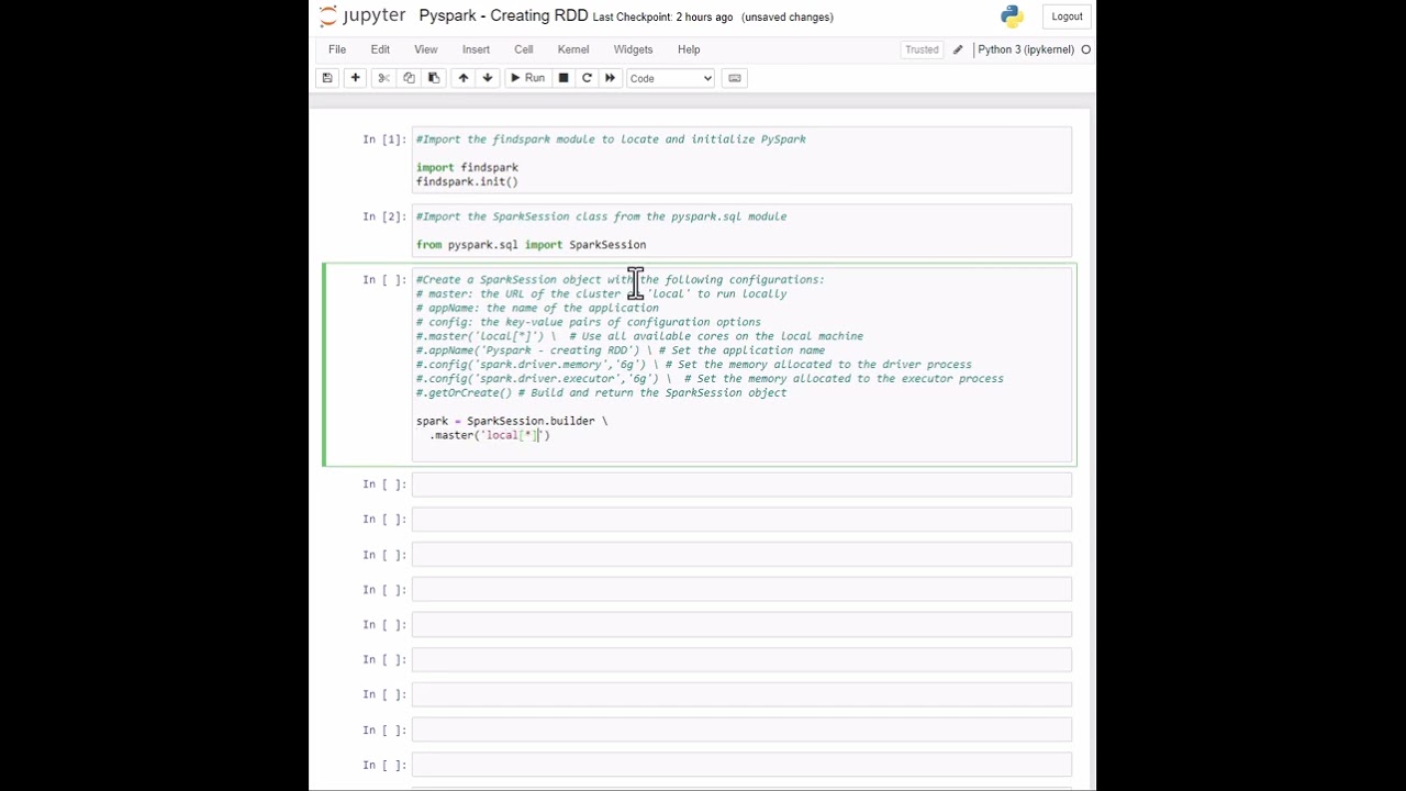 Pyspark - Creating Rdd #shorts