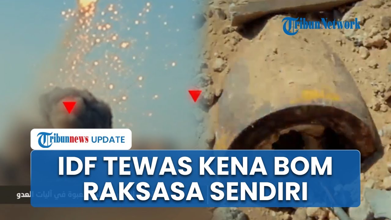 Detik-detik Hamas Pakai Bom Raksasa Israel Bunuh IDF, 2 Kendaraan IDF ...