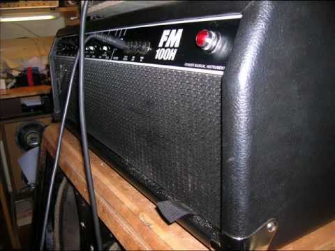 Fender FM 100H half stack guitar amplifier | Reverb