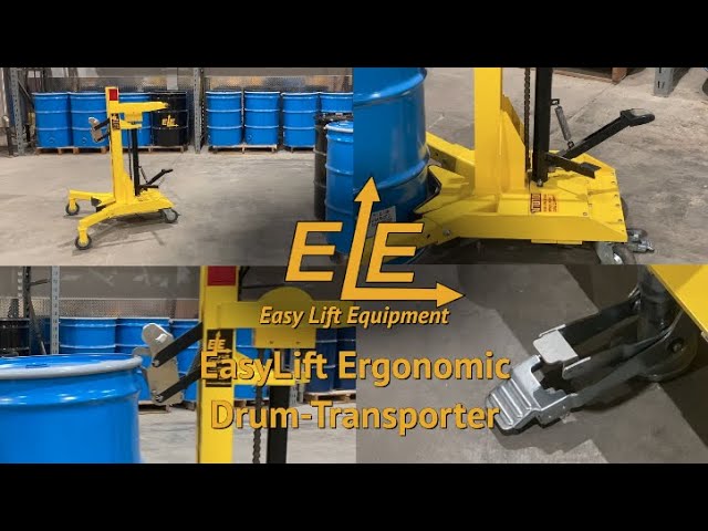 Portable Drum Barrel lifting Trolleys - Ergonomic Drum Trolley Trader ...