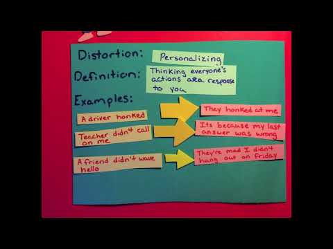 Cognitive Distortions: Personalizing