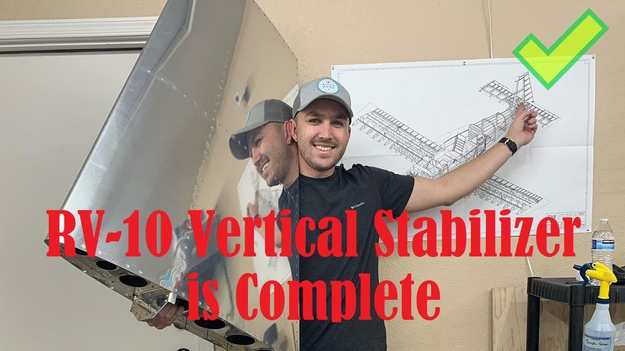 Aviation: Vans RV Aircraft - RV-10 Vertical Stabilizer Final Rivets and ...