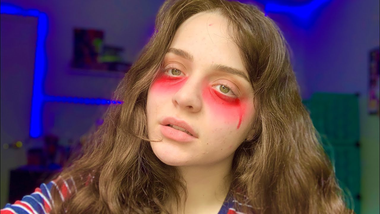 Iago makeup tutorial for Othello