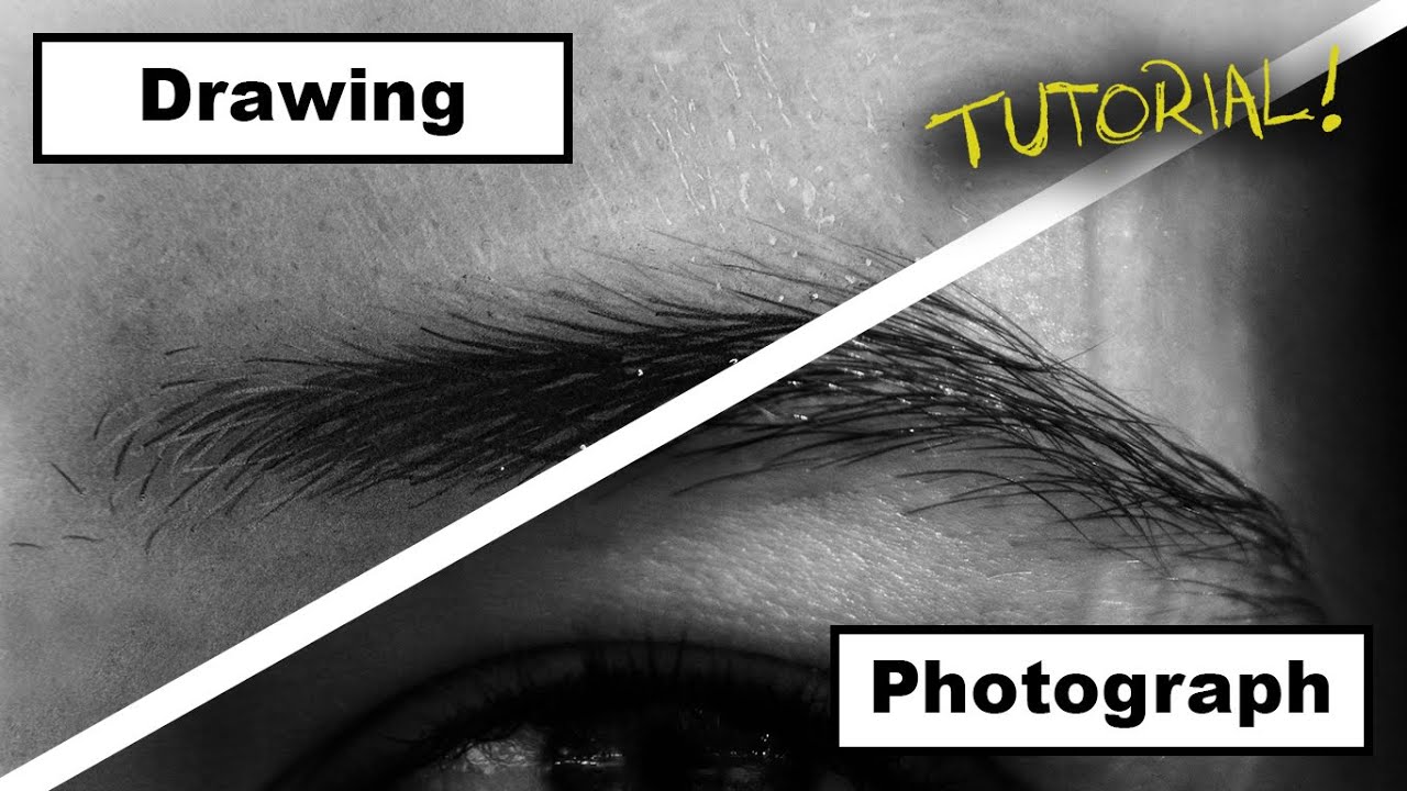 How to Draw a Hyper Realistic Eyebrow! EASY Step-by-Step