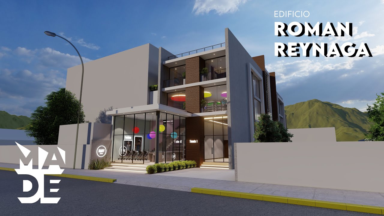 Edificio Roman / Reynaga - Propuesta 01