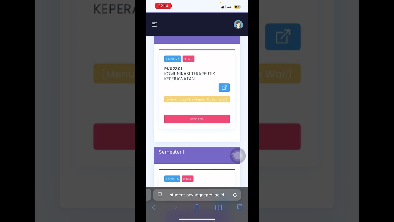 (IKES PN-AKADEMIK) Tutorial Pengisian KRS Mahasiswa