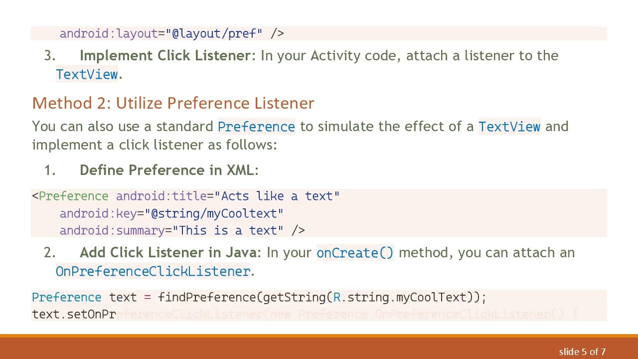 Why there is no TextViewPreference in Android Studio: Solutions Explained