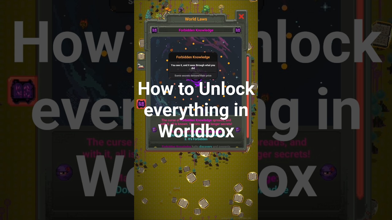 How to Unlock Everything in Worldbox