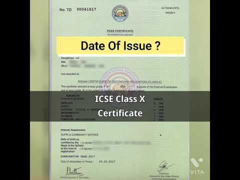 Date of Issue on Class X Certificate / Nancy Sahu #_formFilling