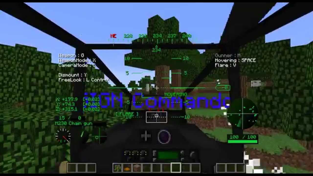 Minecraft AH 64D Apache Longbow