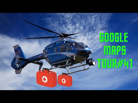 Google Maps Tour#41 (Hospital Helicopter)