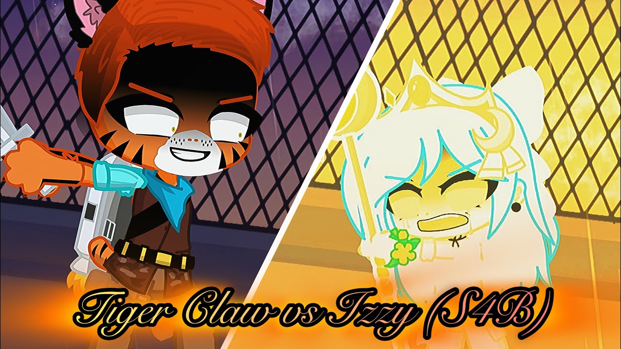 Tiger Claw vs Izzy (S4B) | TMNT 2012 Au scene