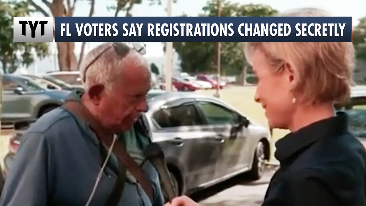 Someone Is Changing Democrats To Republicans In Florida