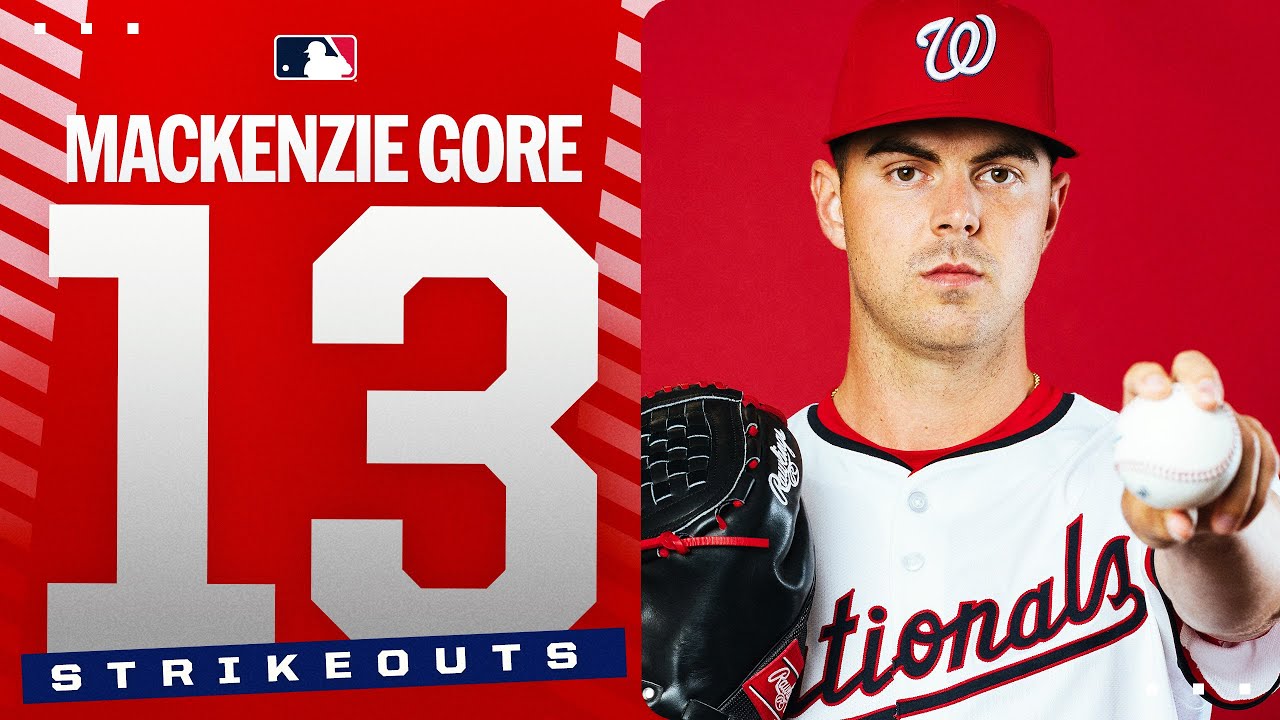 [分享] 今日 MacKenzie Gore 六局13K 問天 - 看板Baseball - PTT網頁版