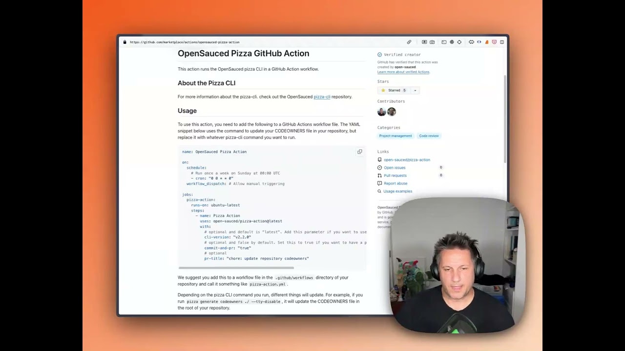 Introducing the @OpenSauced Pizza Action
