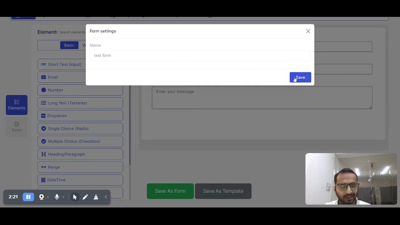 No-Code Free Form Builder Application: FormNX