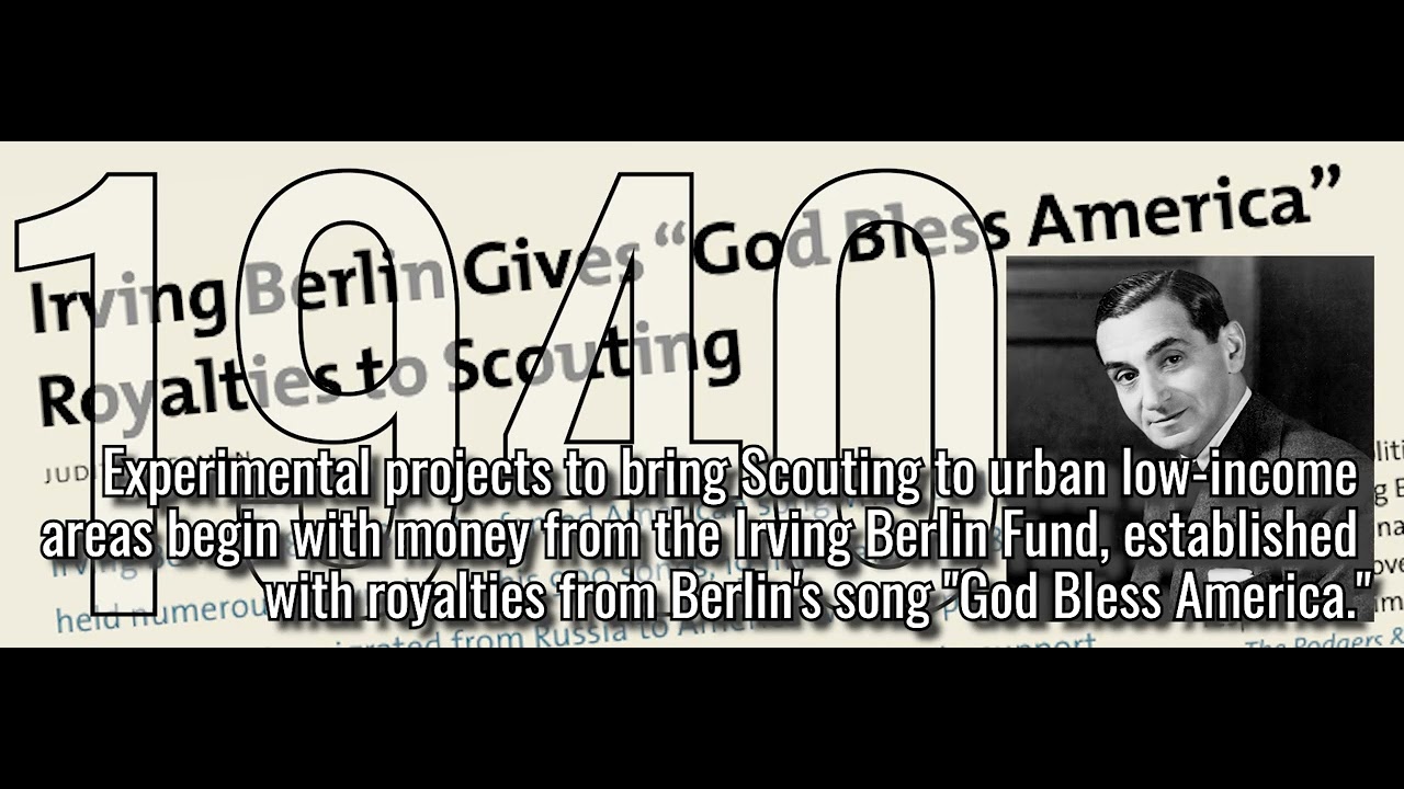 Scouting America Timeline BRIEF