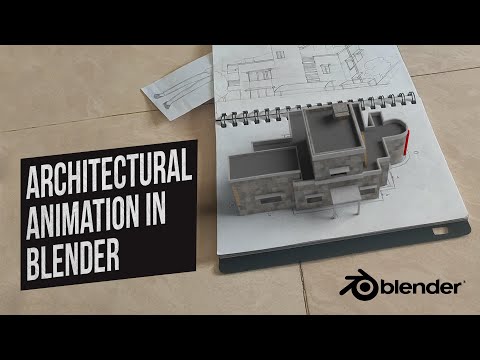 Blender architectural animation tutorial | blender vfx breakdown (home ...