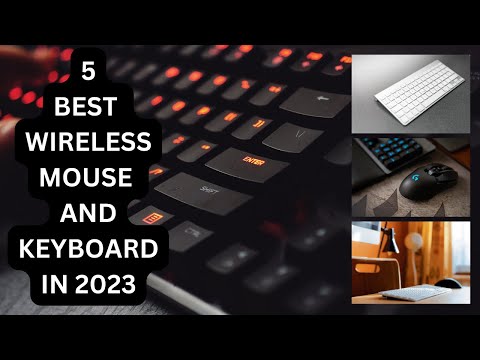 5 BEST WIRELESS MOUSE AND KEYBOARD IN 2023 | ALL PRODUCTS LINK IN DESCRIPTION.