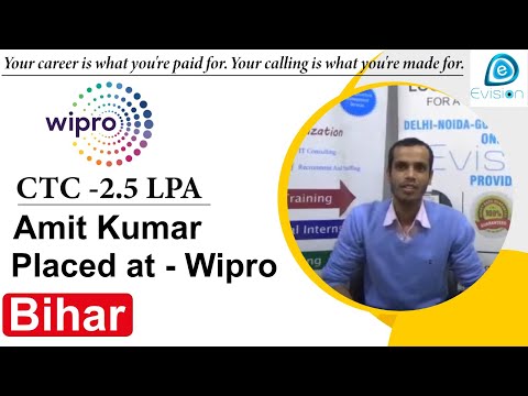 Amit Kumar | Bihar | WIPRO
