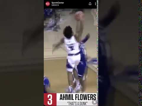 Ahmil Flowers on SportsCenter