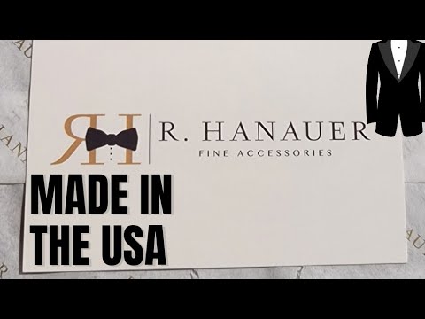 R. Hanauer Fine Accessories: Handcrafted Bow Ties and Accessories