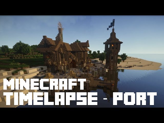 Epic Medieval Seaport [ + Download ] Minecraft Map