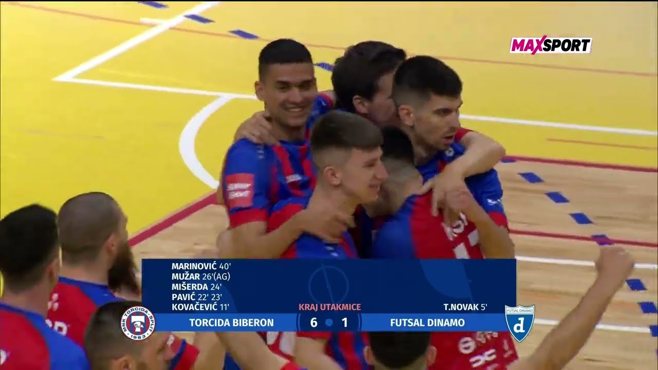 FUTSAL | Dinamo i Torcida igraju drugi susret Hrvatskog malonogometnog ...