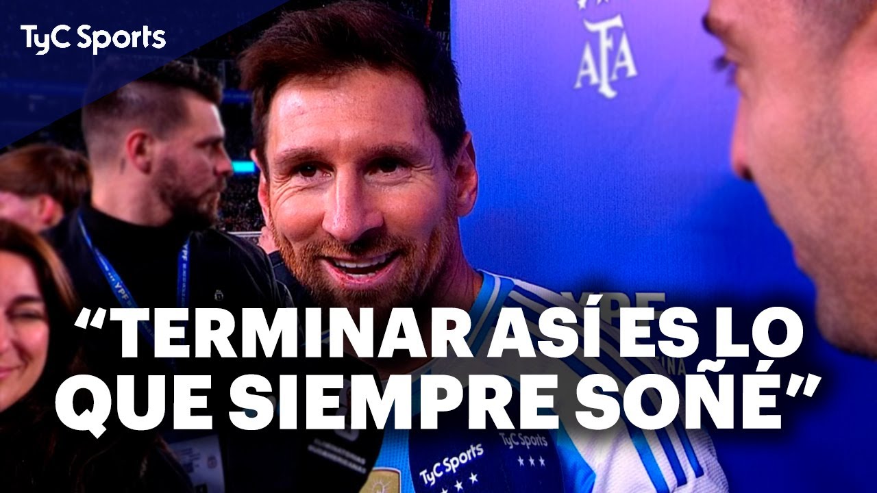 La PALABRA de MESSI tras su ÚLTIMO PARTIDO por ELIMINATORIAS en el PAÍS con la SELECCIÓN ARGENTINA