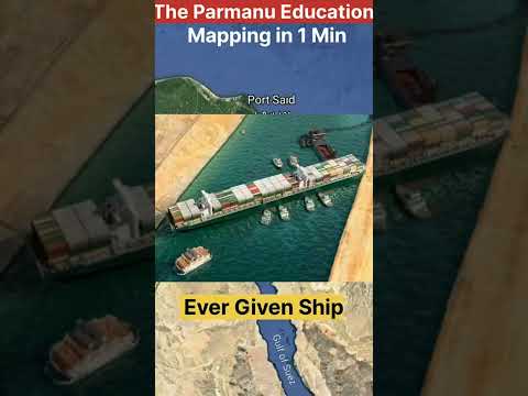 Red Sea - Mapping in 1 Min Series | The Parmanu Education #ias #upsc #geography