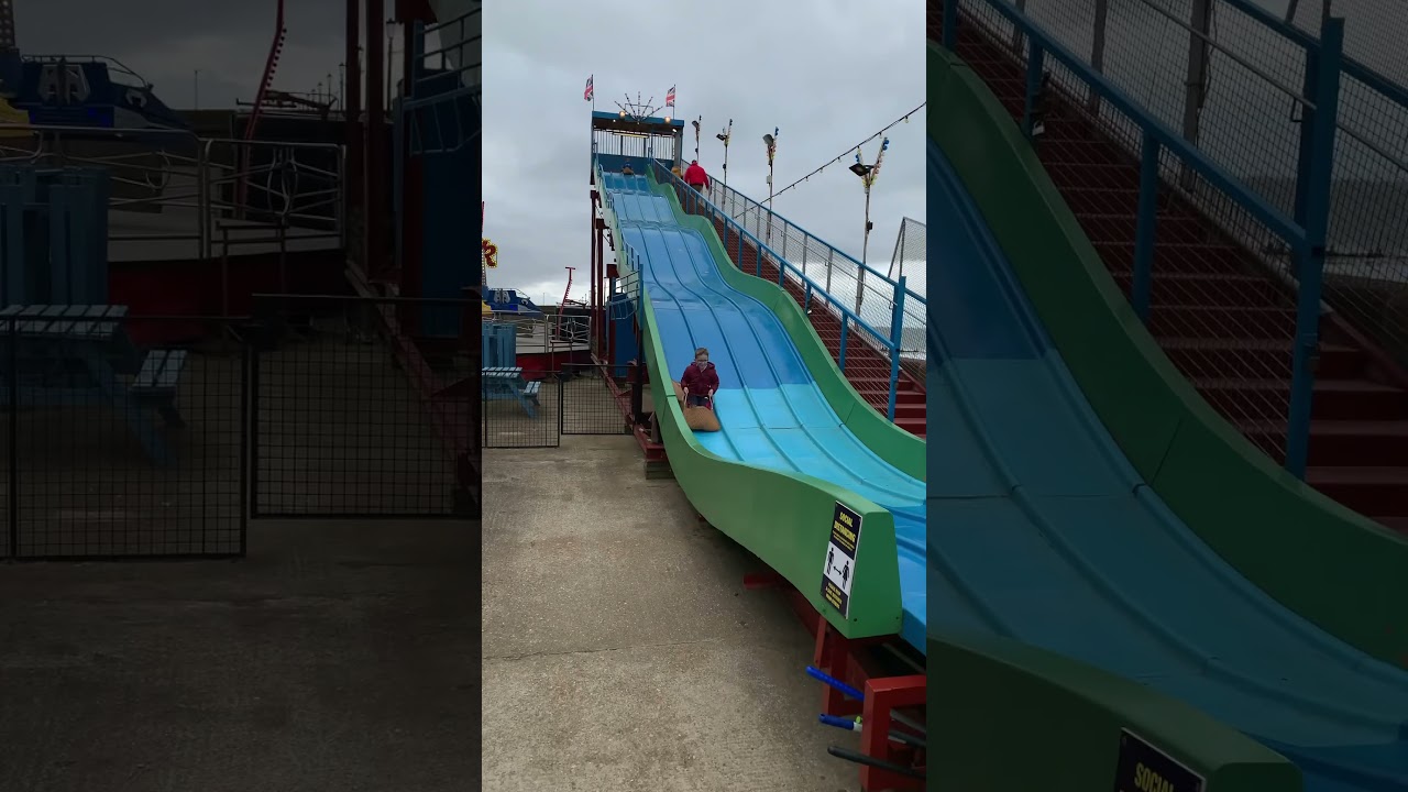 Mega Slide #slide #amusementpark #seaside #funfair #fun