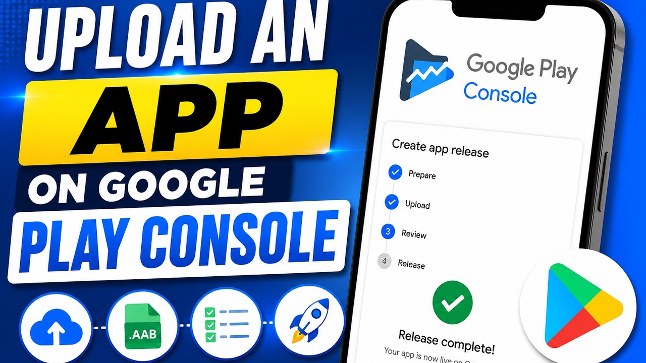 How to Upload an App on Google Play Console | Step-by-Step Guide for Beginners