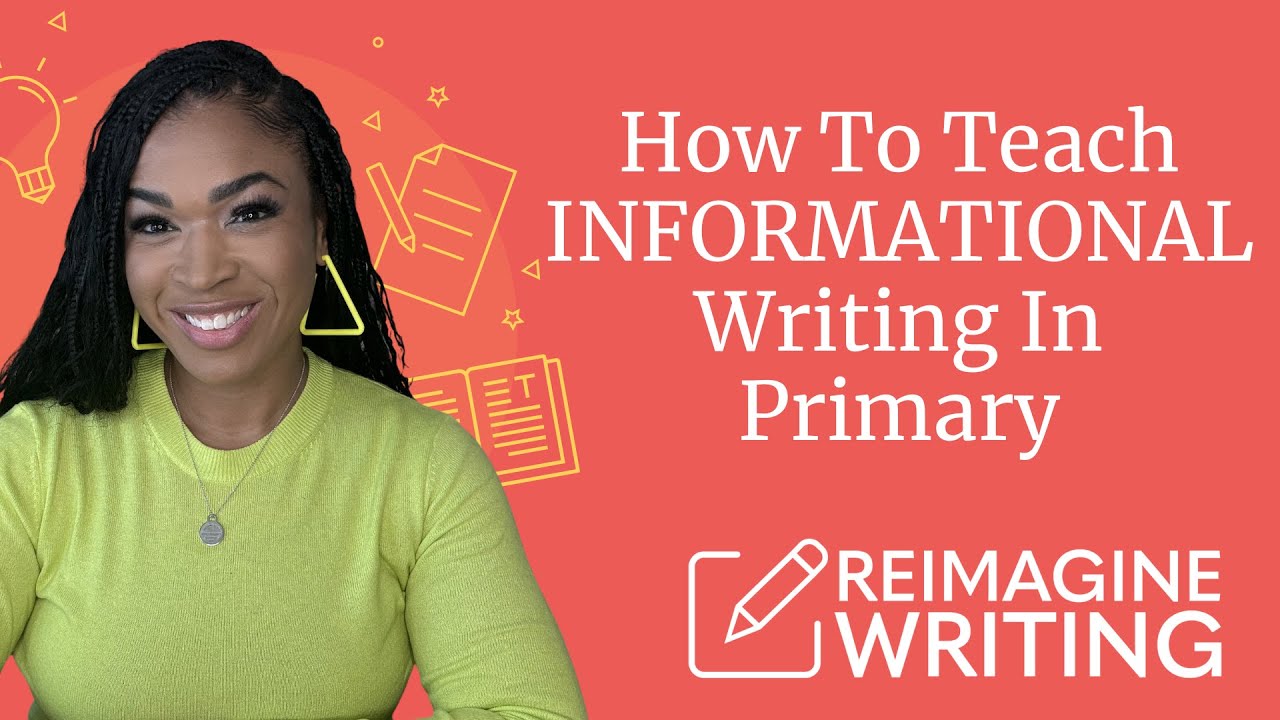 How To Teach Informational Writing in Kindergarten and First Grade