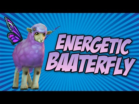 Wizard101: Energetic Baaterfly Pet Showcase