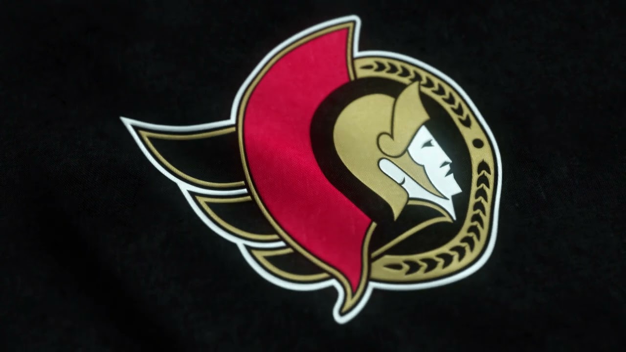 Ottawa Senators Logo Flag Animation Loop