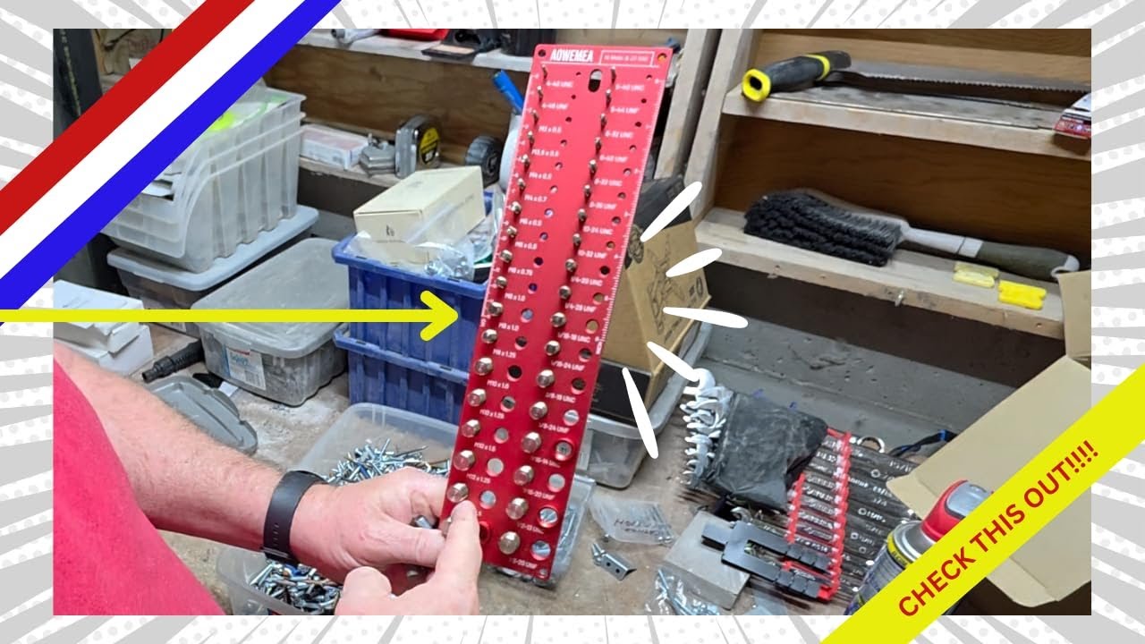 Nut & Bolt Sizing Tool   How Big A Bolt Does This Measure?
