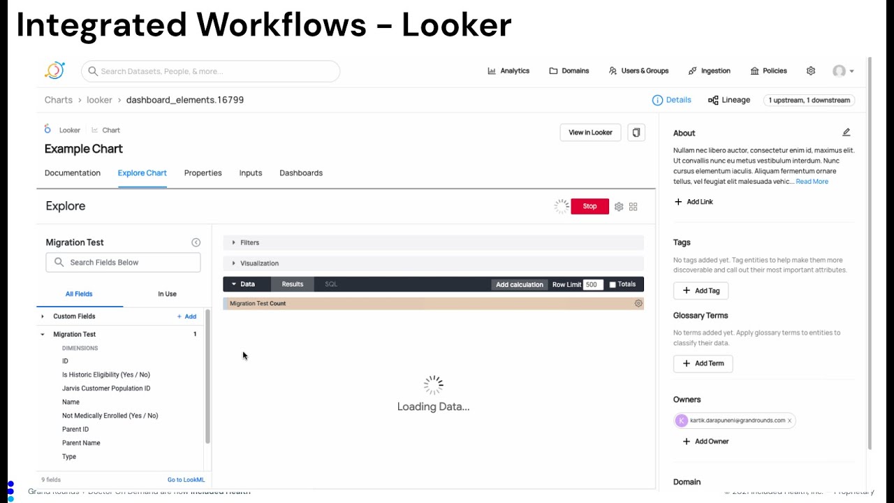 Embedding Workflows in DataHub