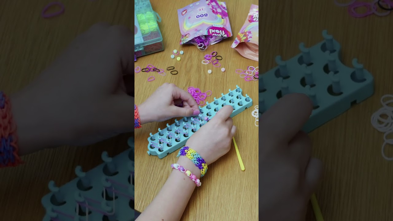 🌈 Μάθε να Πλέκεις το Δικό σου Βραχιολάκι Plexi Flexi! ✨