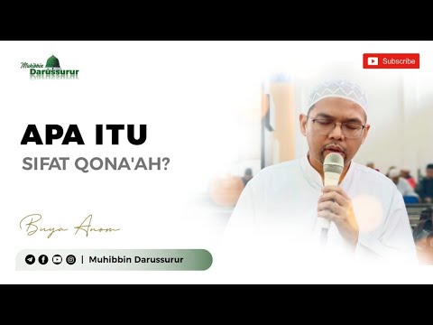 Apa itu sifat QONA'AH?
