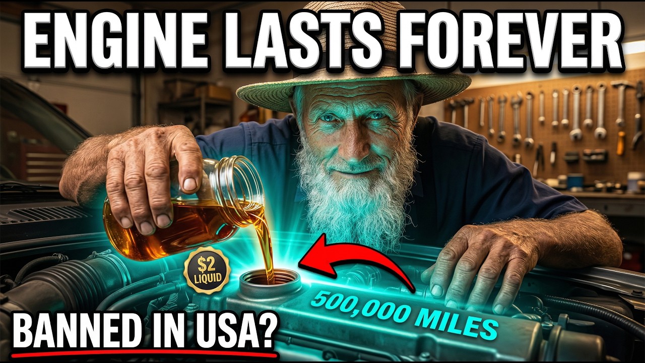 The $2 Liquid That Makes Any Engine Last 500,000 Miles — Mechanics Want This BANNED