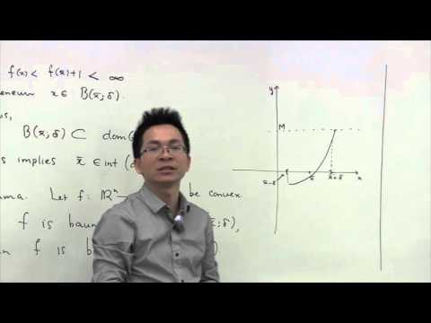 11 Continuity of Convex Functions | Convex Analysis