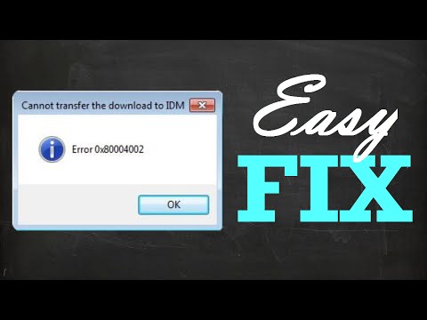 How to Resolve Error Code 0x80004002 on Windows PC – the all tech girl