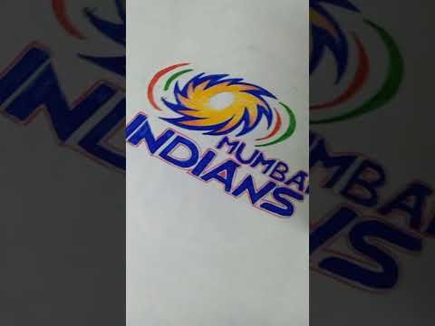 Mumbai Indians logo drawing