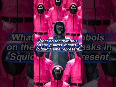 The shocking secret behind the guards' masks in Squid Game!Have you figured out the real meaning