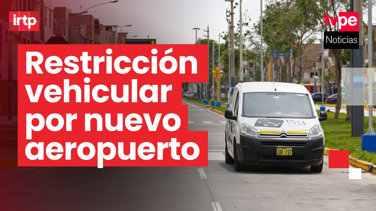 Jorge Chávez: MTC restringe paso de camiones de carga pesada por la avenida Morales Duárez