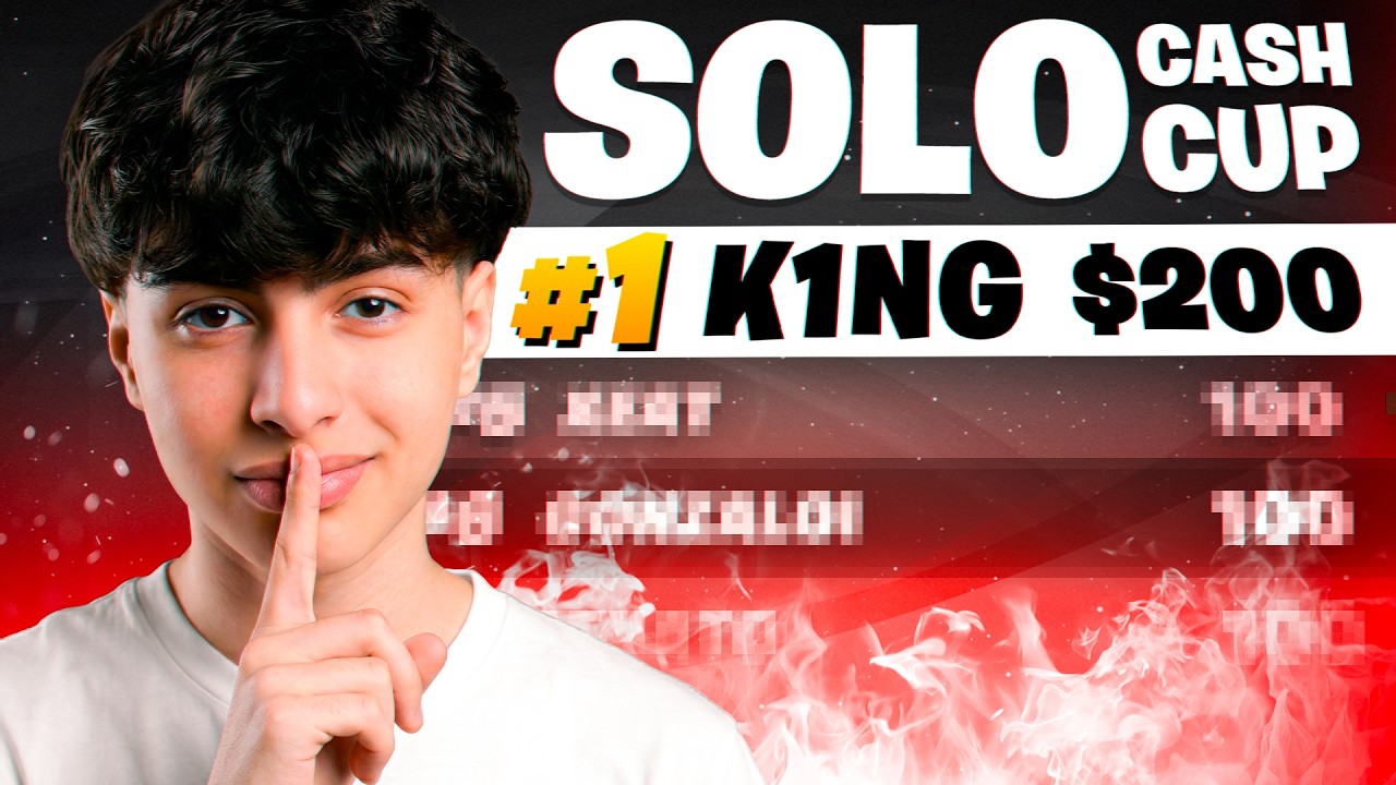 TOP 1 CASH CUP SOLO ($200)