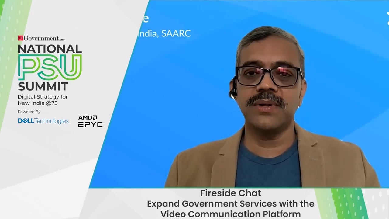 #ETPSU: Fireside Chat on Expand Government Services with the Video Communication Platform