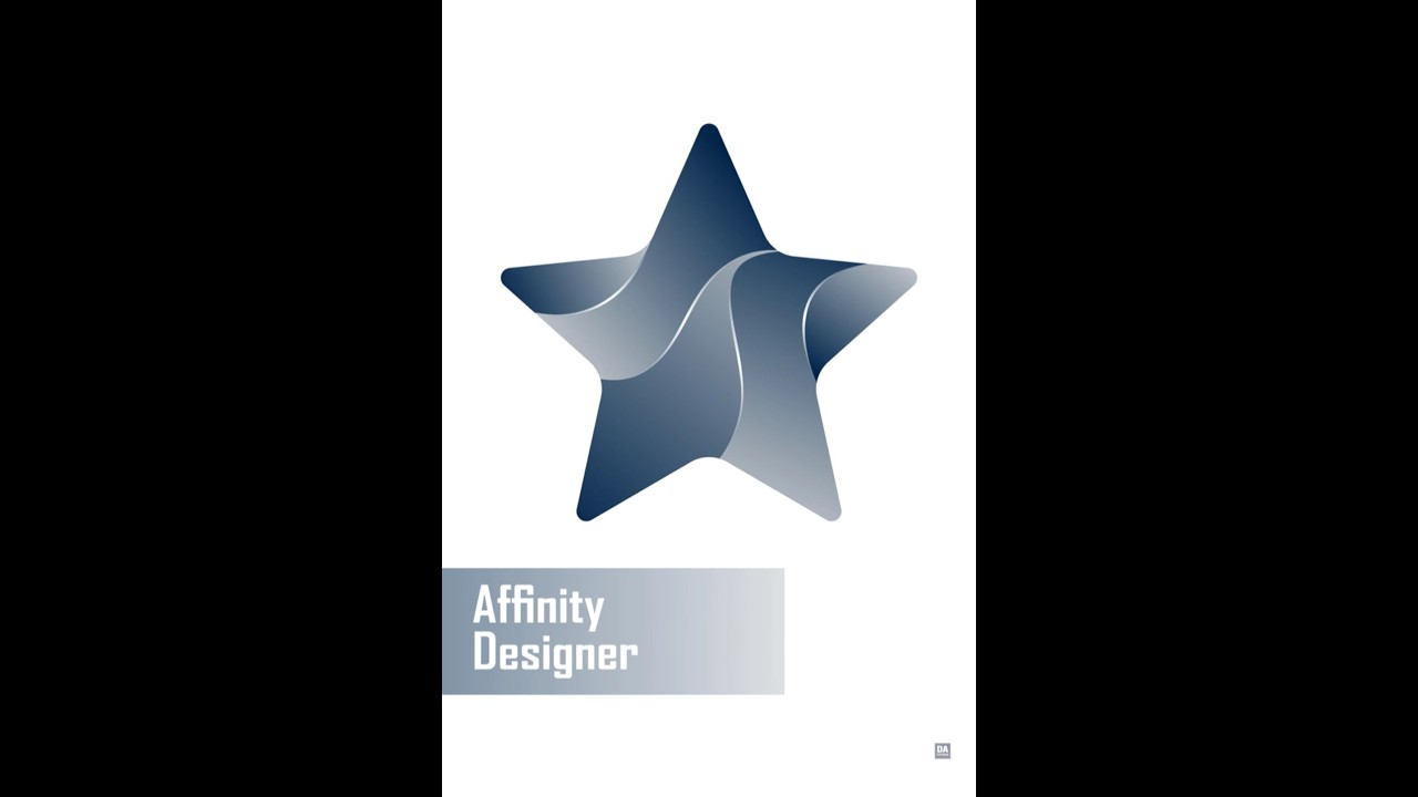 Create a STUNNING 3D Ribbon Star Logo in Minutes with Affinity Designer